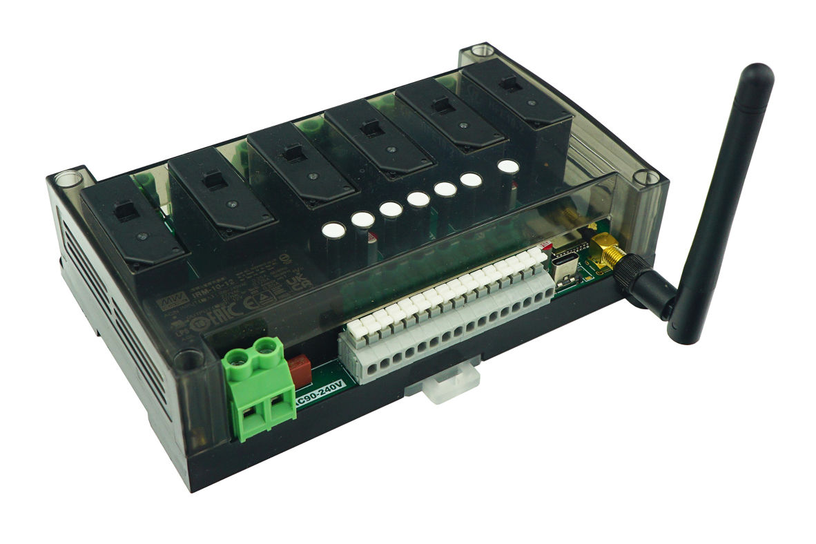 6Gang30AmpsLatchRelayEspHomeReady | OpenHardware.io - Enables Open ...